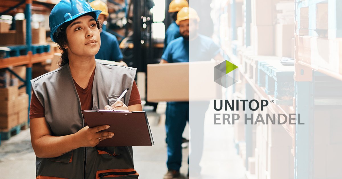 unitop ERP Trade – our ERP system for retailers